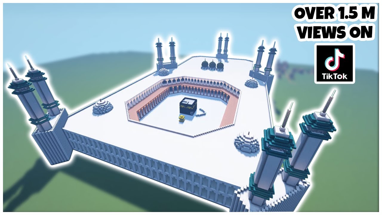 MEMBUAT MEKKAH DI MINECRAFT [ TIME LAPSE ] - YouTube