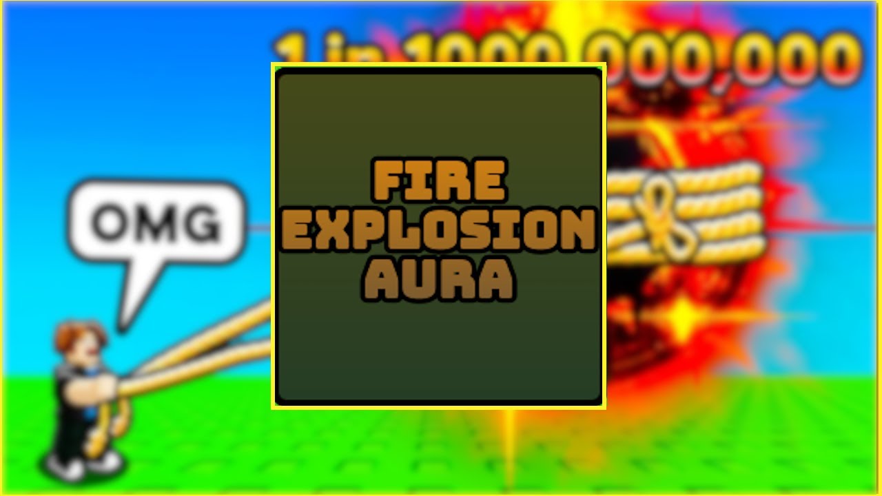 How to find the NEW SECRET AREA & FIRE EXPLOSION AURA - Roblox - Find ...
