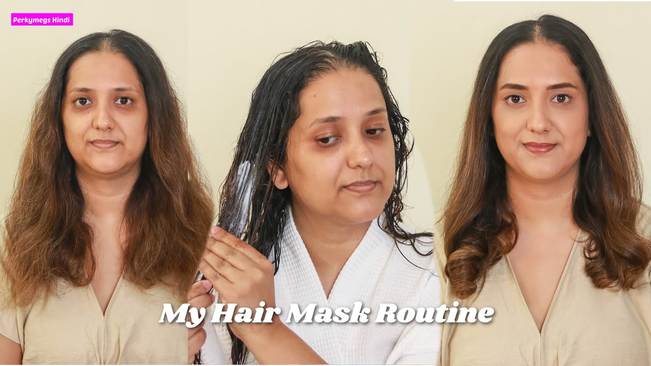 Party Ready Hair | How I Deep Condition my Frizzy hair with Hair Mask ...