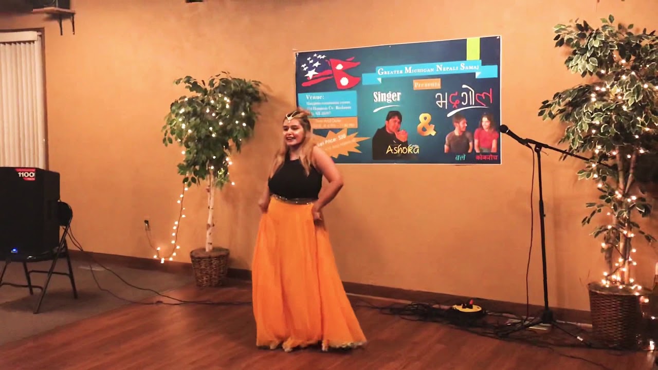 Blast Hune Wala || Akankshya Rijal ||Bhadragol Sanjh 2018 - YouTube