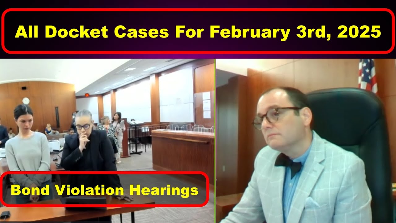 Judge Fleischer's Entire Docket From Feb 3rd, 2025 - Vikky's Court Watch - YouTube