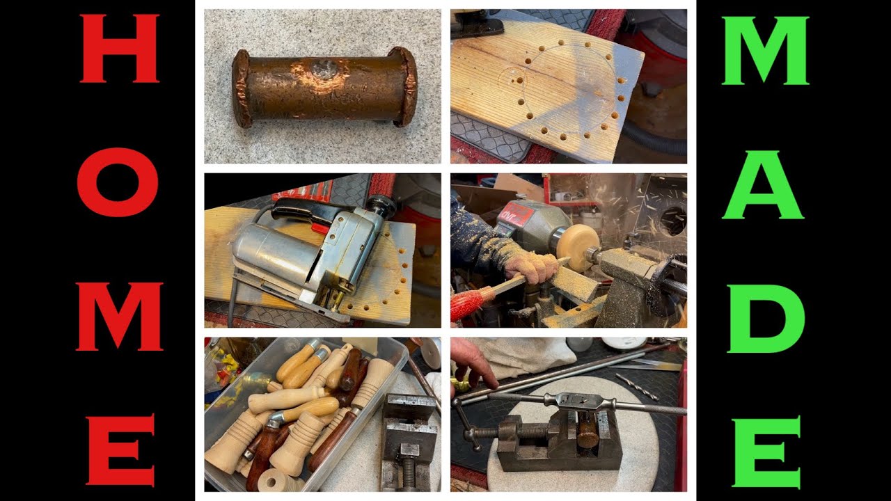 Let’s Make A Hammer! Shop Time - Fun On The Lathe- Making A Fluff Lamp ...