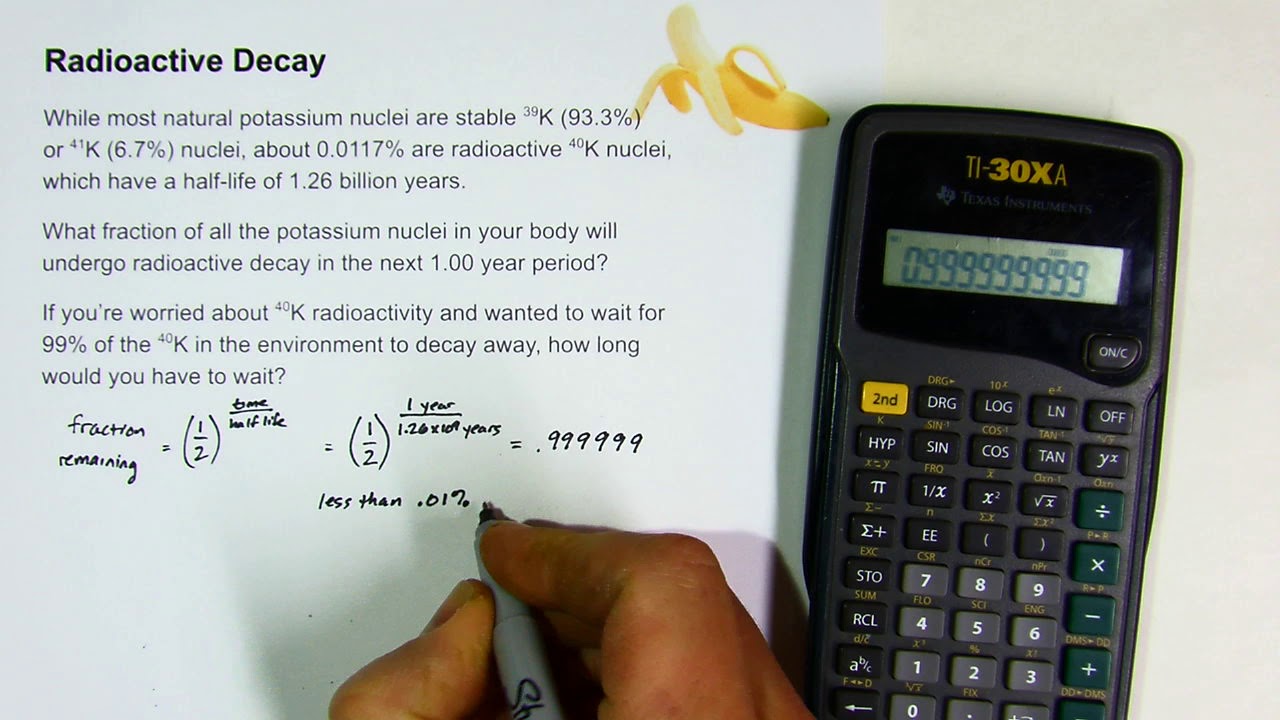 Radioactive Decay Banana - YouTube