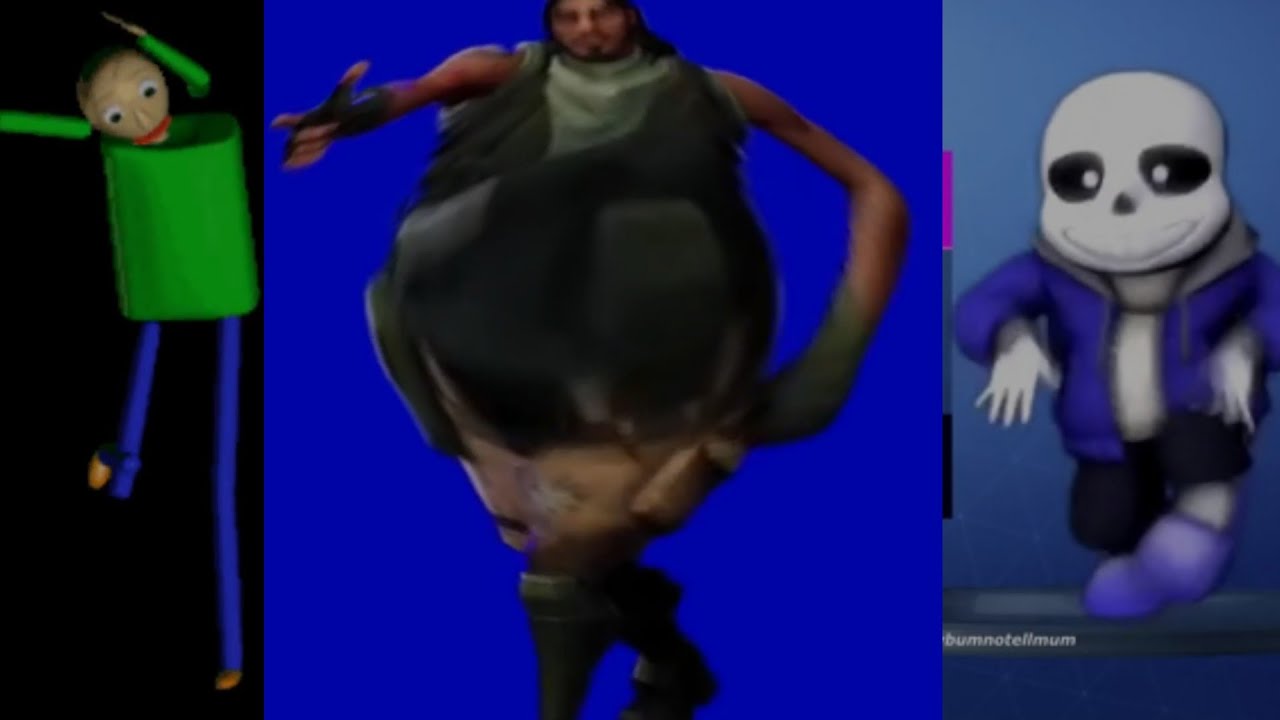 VIDEO GAME CHARACTERS DEFAULT DANCE - YouTube