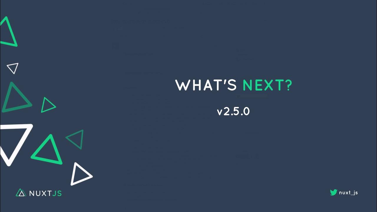 Nuxt.js Slides @ VueJS Amsterdam 2019 - YouTube