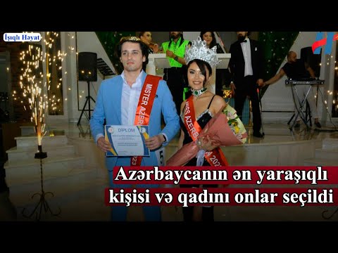 Azərbaycanın ən yaraşıqlı kişisi və qadını onlar seçildi - FOTOLAR