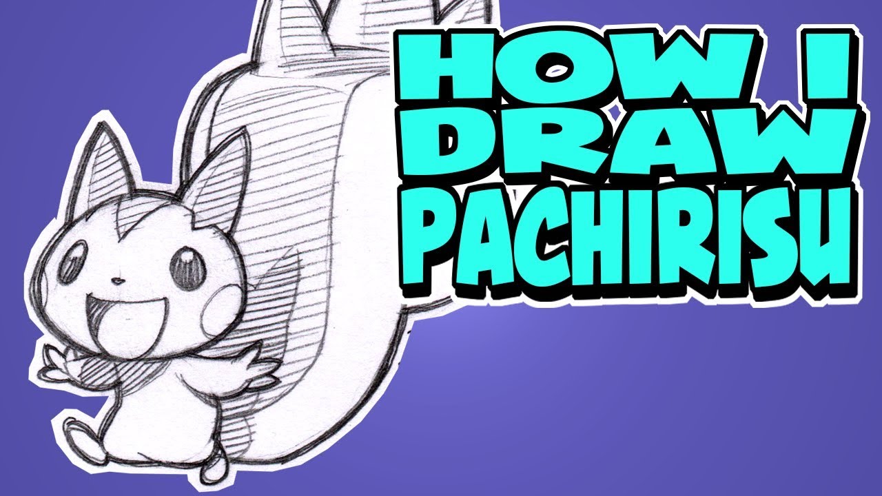 Pachirisu | Pokemon | How I Draw - YouTube