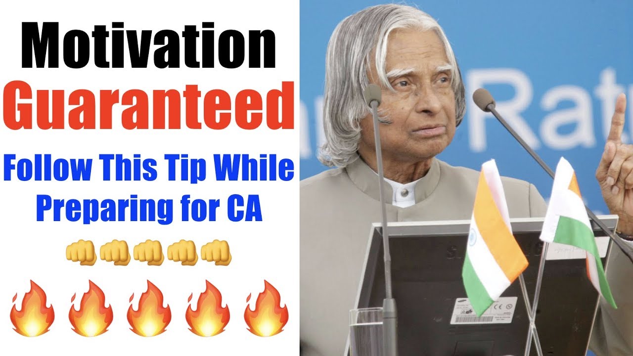 MOTIVATION | Follow this while Studying For CA and Taking CA Course ...