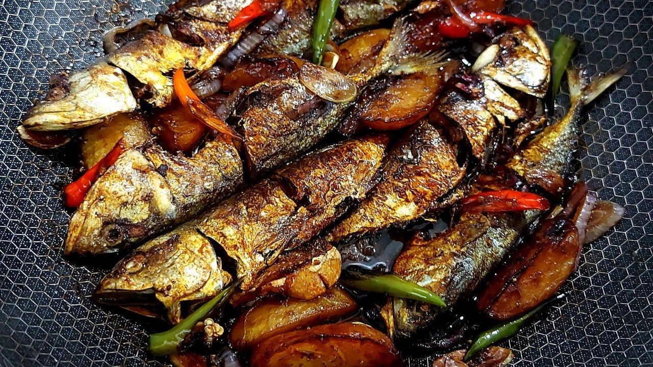 Ikan Kembung Masak Kicap Terpaling Simple Sedap Yang Amat - YouTube