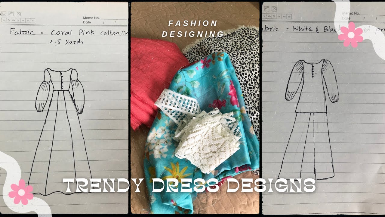 How to design your clothes like fashion designer: Eid dresses designing ...