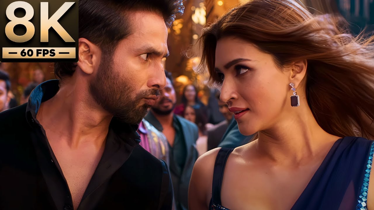 8K Remastered - Laal Peeli Akhiyaan | Kriti Sanon, Shahid Kapoor | Teri ...