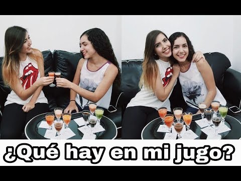¿QUÉ HAY EN MI JUGO? ♡ ft. Kari Salloum | Yoli Sahhar