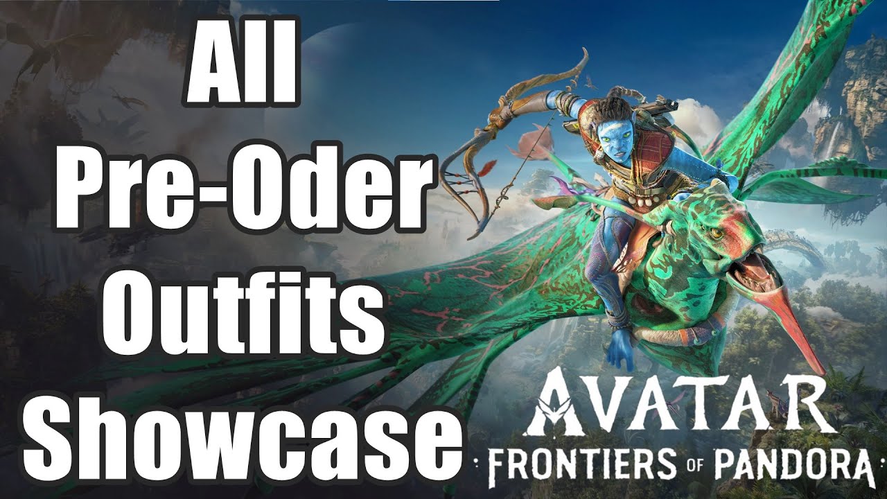 Avatar: Frontiers of Pandora - All Pre-Oder Outfits Showcase - YouTube