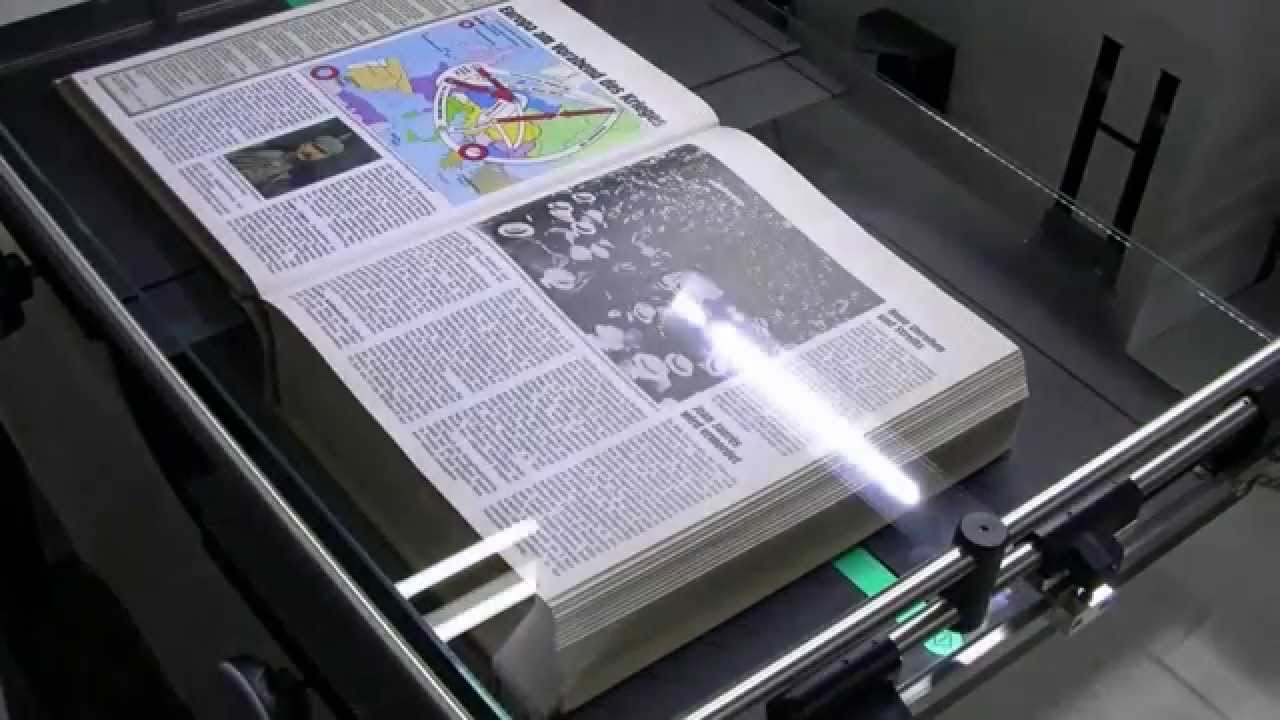 book2net Ultra | fast book scanner for your library - YouTube