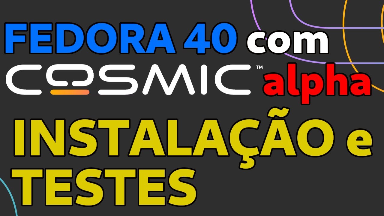 LINUX Fedora 40 com o Novo Ambiente Cosmic do Pop OS - YouTube