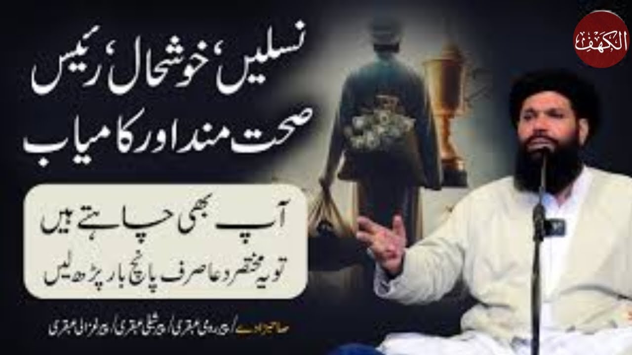 Powerful Dua For All Problems Izzat, Dolat, Kamyabi Ka Wazifa Sheikh Ul ...