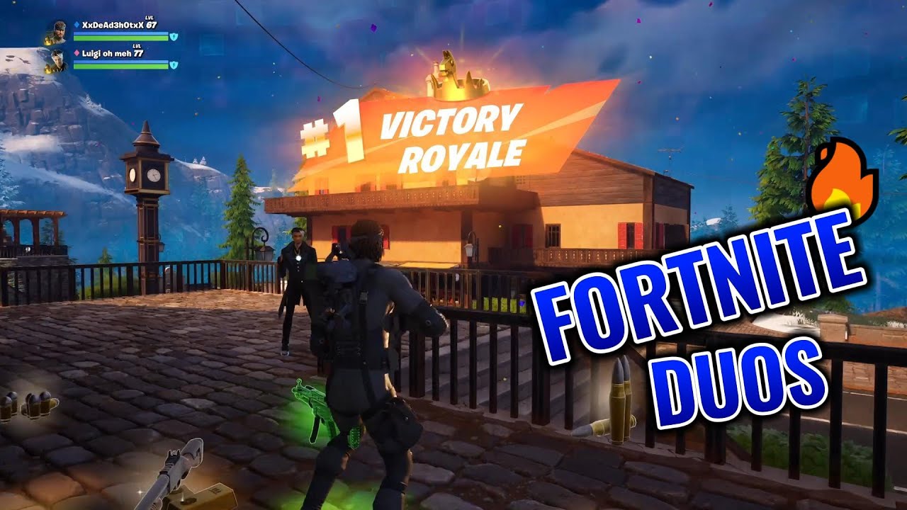 Fortnite duos zero build gameplay - YouTube