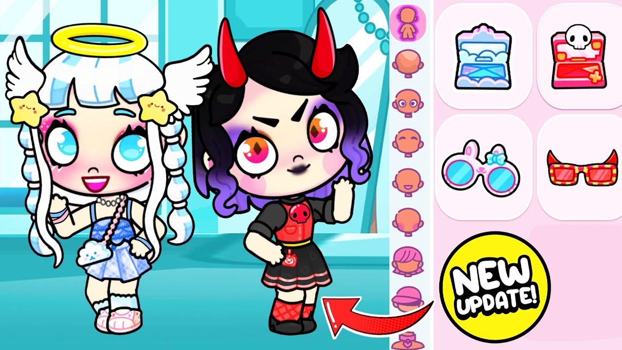 ANGEL KINDERGARTEN vs DEMON KINDERGARTEN in Avatar World | Toca Life ...
