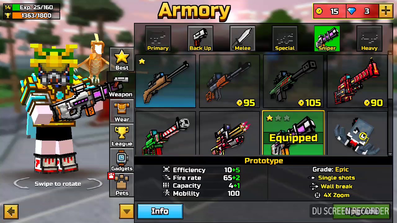 Pixel gun 3d (minecraft gun) - YouTube