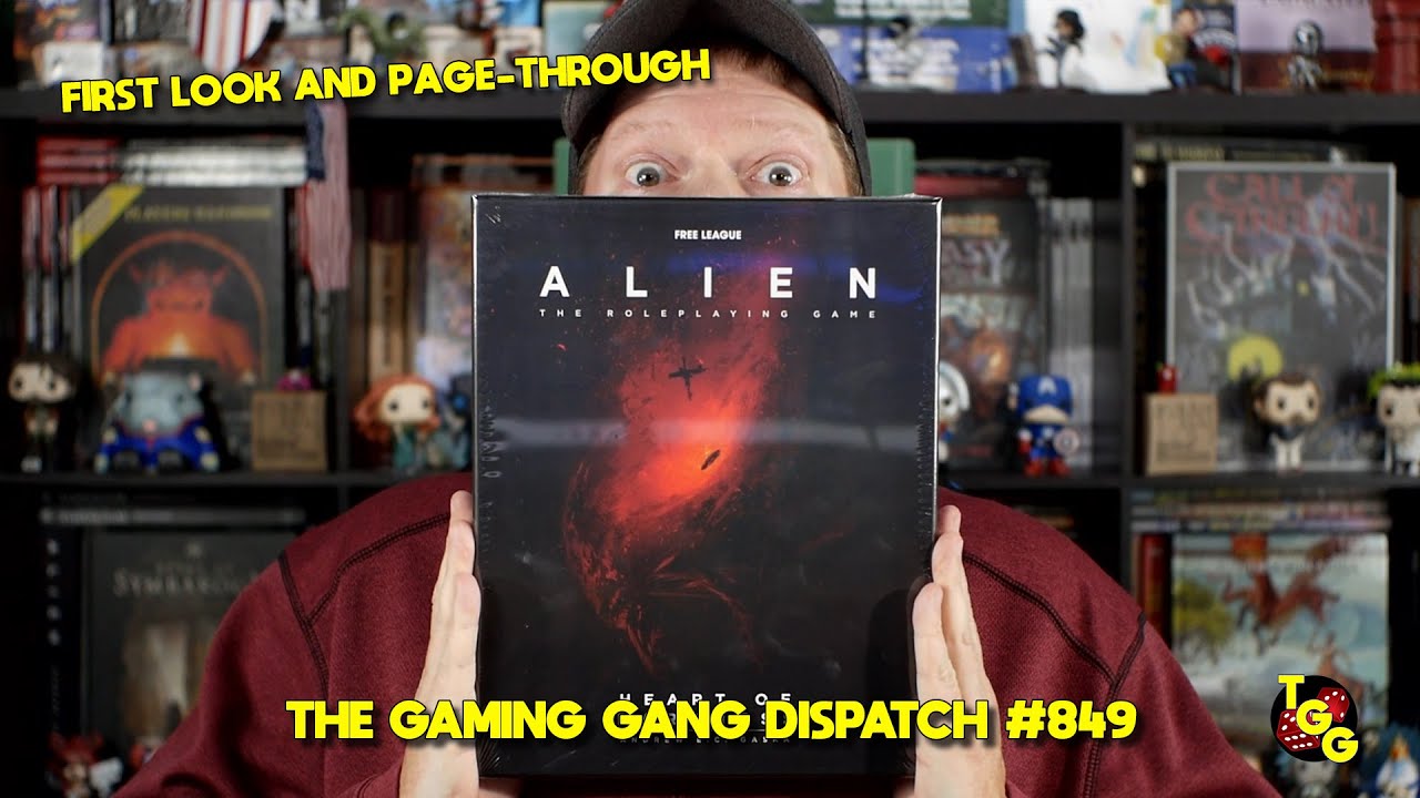 ALIEN RPG: Heart of Darkness First Look on The Gaming Gang Dispatch EP ...