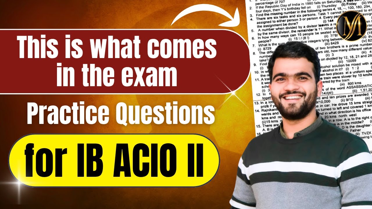 IB ACIO GS Explained + Course Launch Update (Live from 28 July) - YouTube