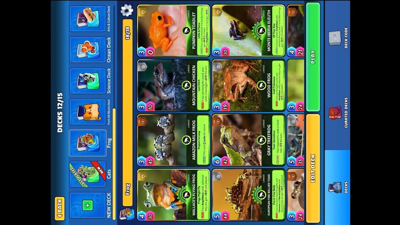 CUE: Amphibians Deck - YouTube