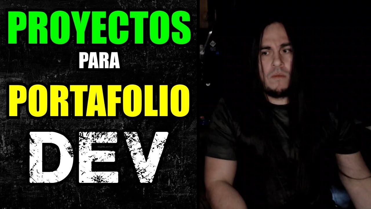 HAZ MÁS LLAMATIVO tu Portafolio de PROGRAMADOR con estos Proyectos ...