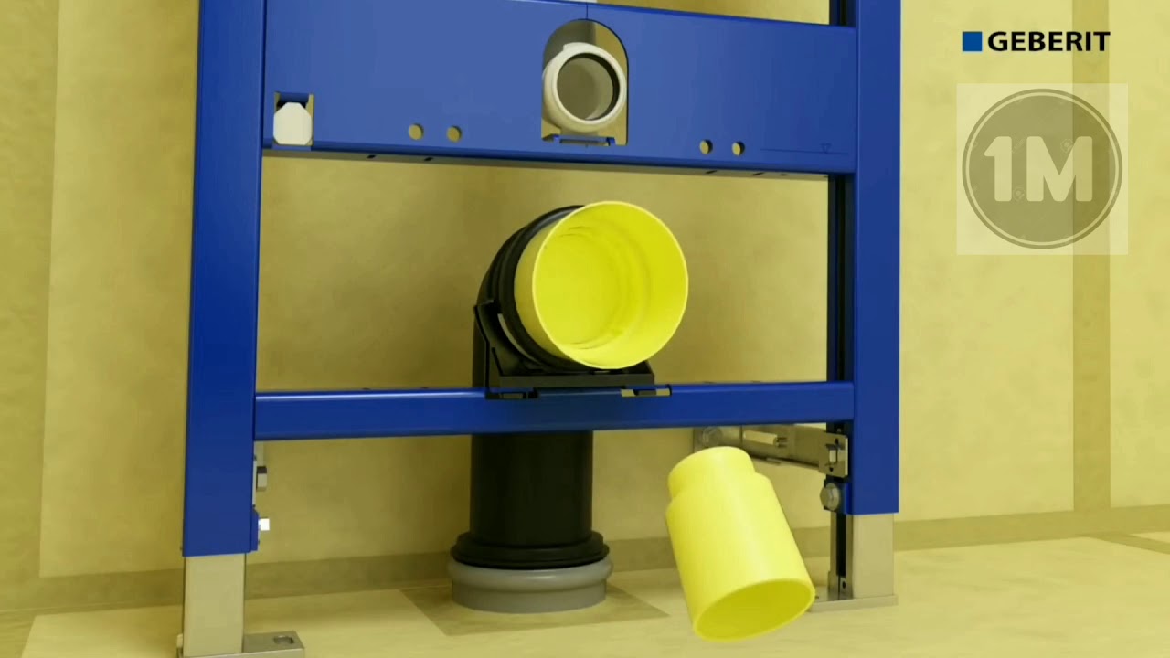 how to Installation of Geberit ONE WC with Duofix.Wall Hung WC Toilet ...