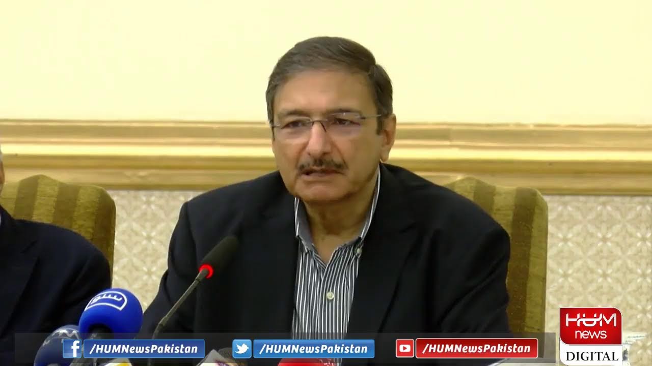 Press Conference of Chairman Pakistan Sugar Mills Association | Zaka ...