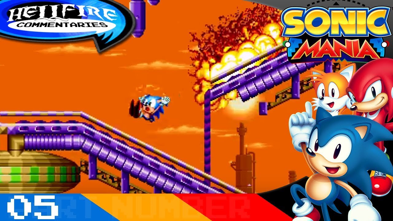 Sonic Mania playthrough [Part 5: Sonic and the Terrible Oil Spill ...