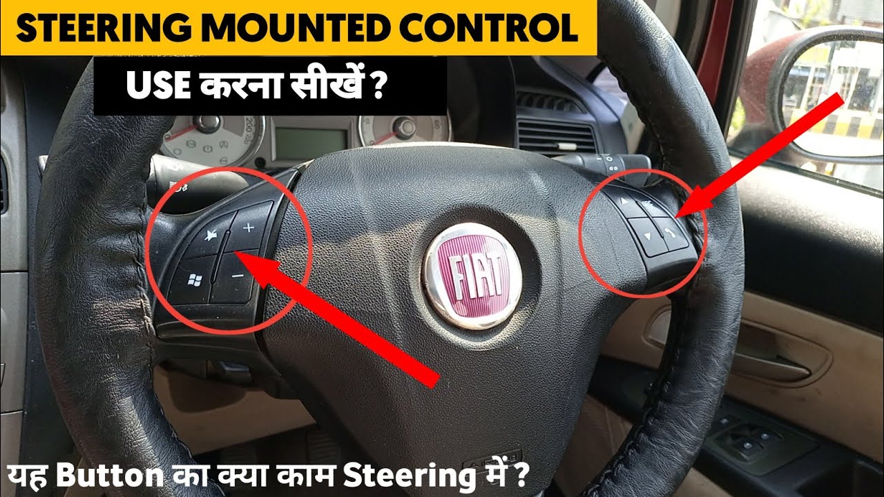 How to use Steering Mounted Control in Car - YouTube