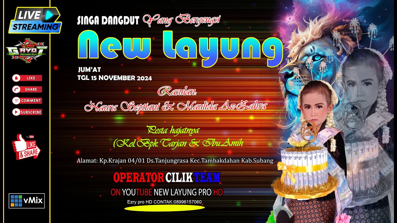 🔴 LIVE STREAMING| SINGA DANGDUT NEW LAYUNG" EDISI 14 NOVEMBER 2024 ...