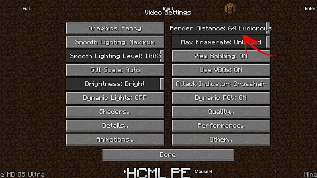 Minecraft Java Android 64 chunk | HCML PE - YouTube