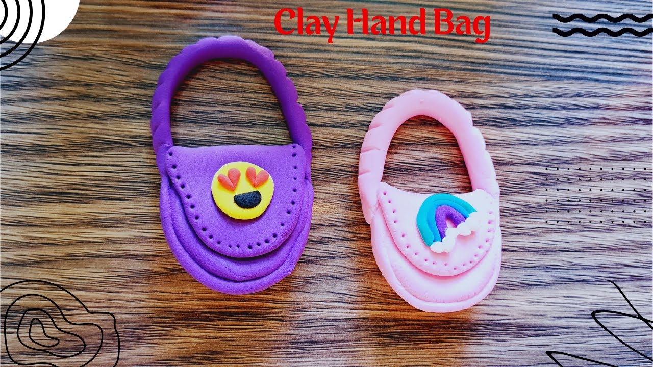 Clay Bag 👜 | How to make bag with clay | Play on Clay - YouTube