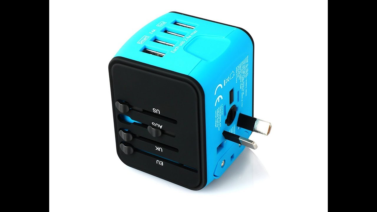 The Universal All-In-One Adapter You Need - Go To 160 Countries With ...