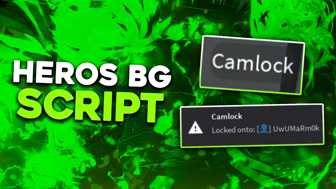 Heroes Battlegrounds Script | BEST Cam Lock / Aim Lock (WORKING) - YouTube