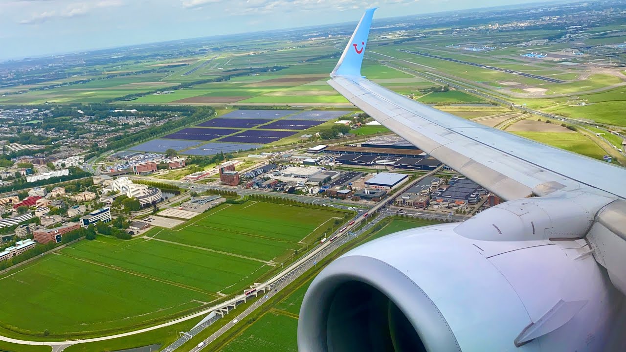 *Derated take off* | TUI | B737-800 | Amsterdam - Karpathos - YouTube