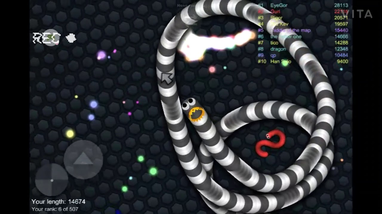 Slither.Io but better - YouTube