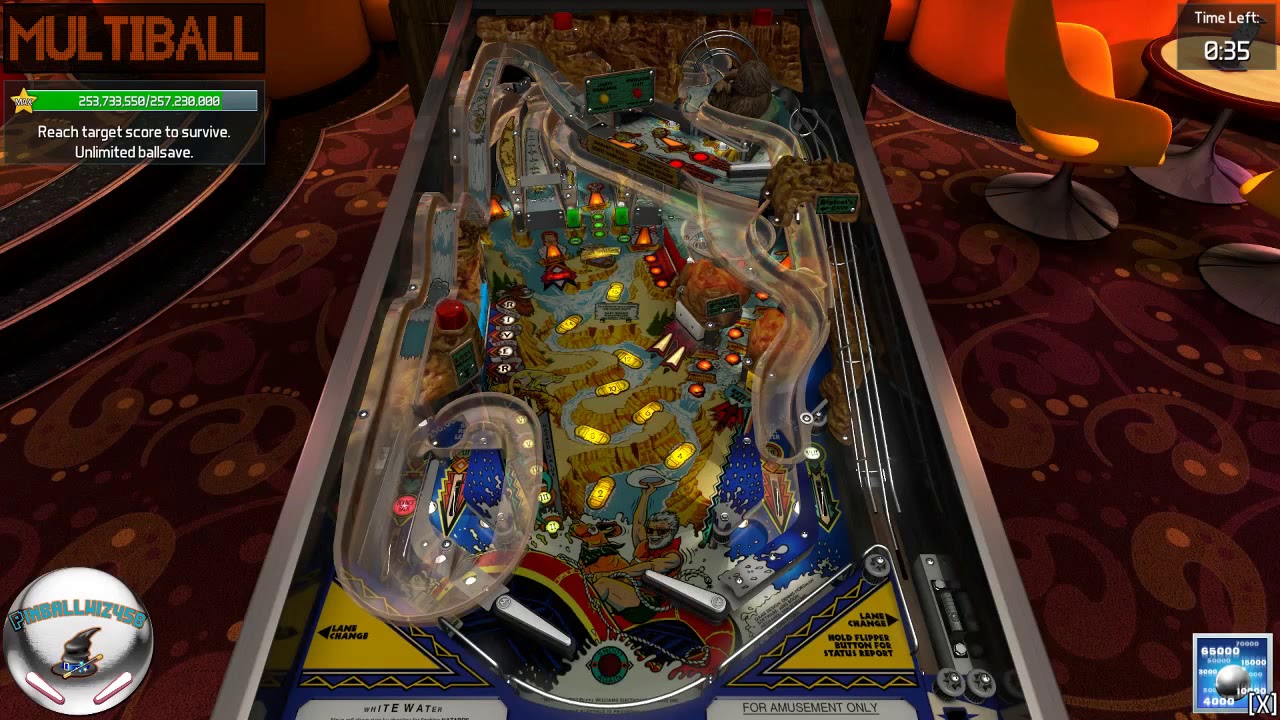 Pinball FX3 - White Water (Survival Challenge) - YouTube