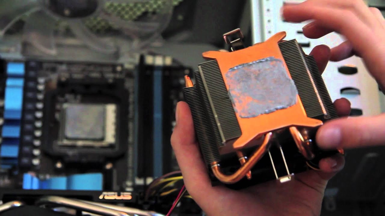 How to Install New Thermal Paste - YouTube