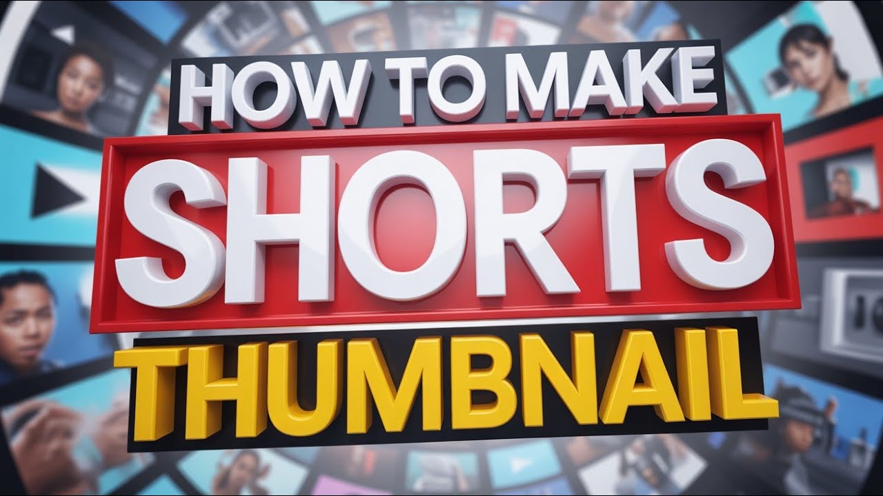 Boost Views with Custom Shorts Thumbnail! 📈 #ytshorts | make Shorts ...