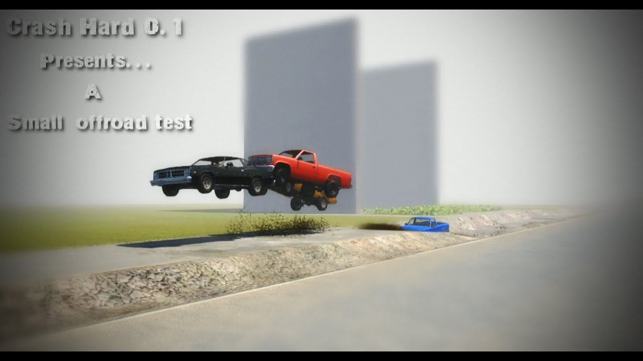 BeamNG - Small offroad test - YouTube