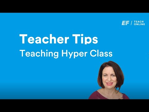 Teacher Tips: Teaching Hyper Class - YouTube