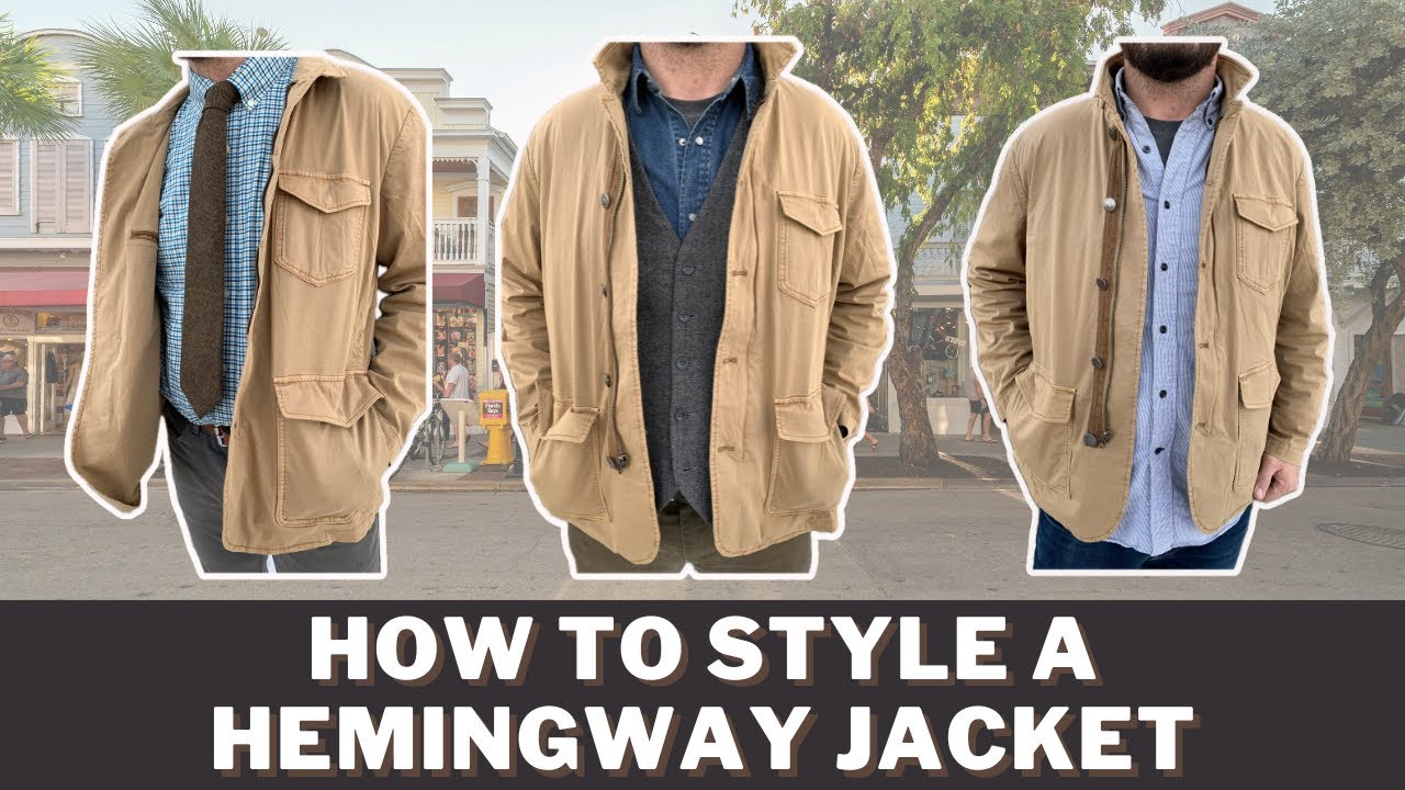 Three ways to Style the Hemingway Jacket by Madison Creek Outfitters ...