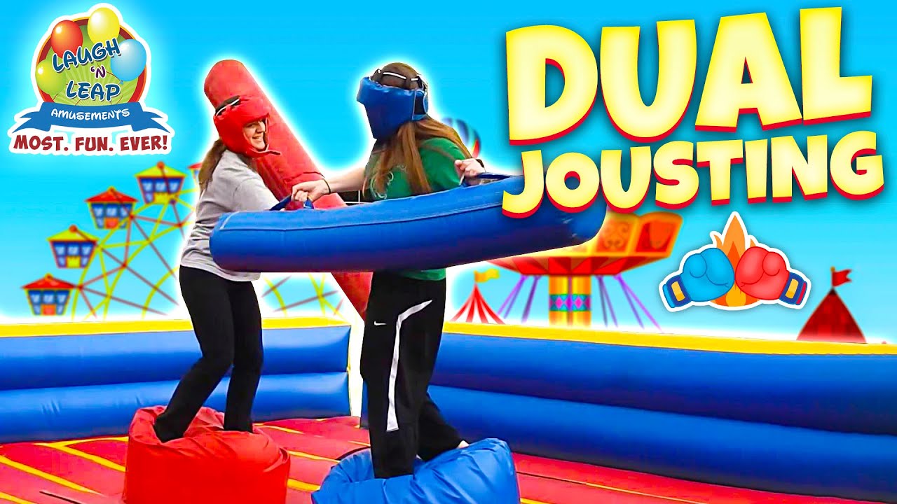 2 Player Jousting Game | Inflatable Joust for Events | Competitive Game ...