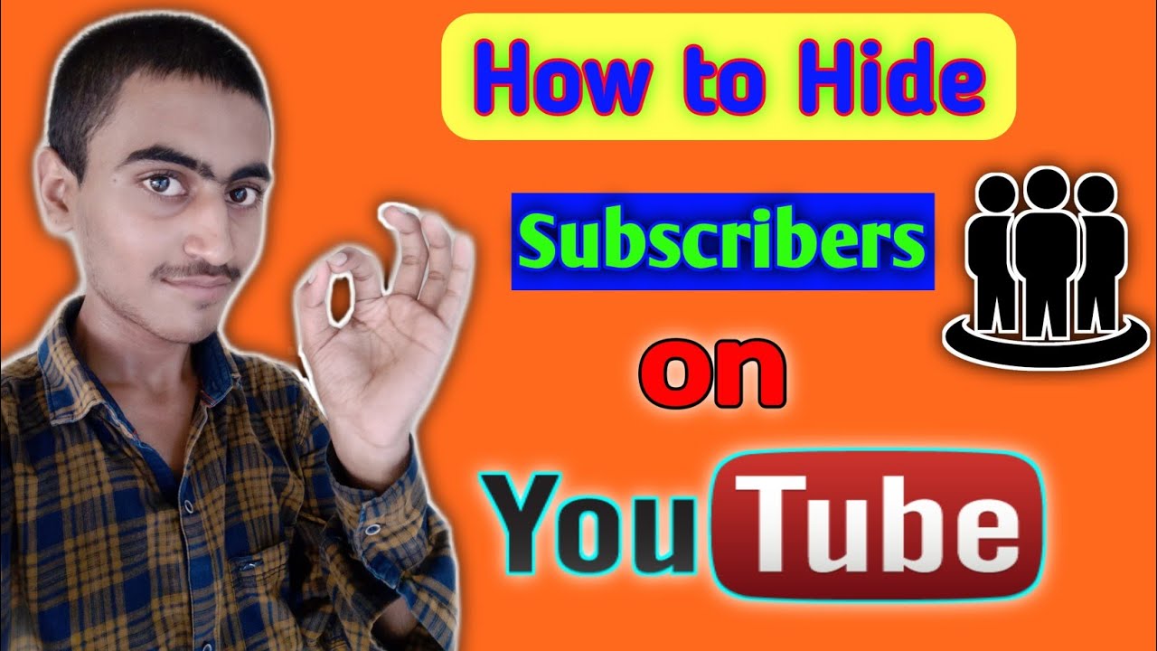 How to Hide Subscribers on YouTube || Subscriber Hide kaise kare ...