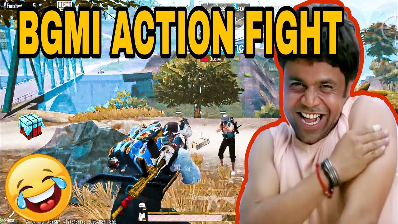 Bgmi action Fight 🤦 funny moments video pubg mobile - YouTube