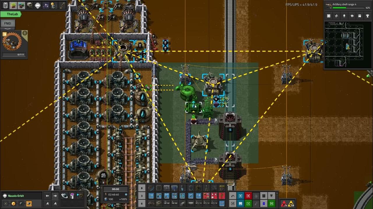 Factorio Lazy Space Exploration -- 138 -- Ion Canister - YouTube