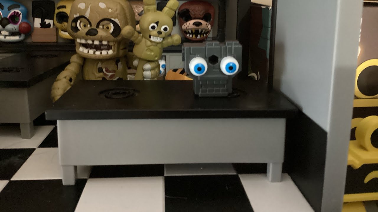 Five nights at Freddy’s stop motion: Bob the Endo head - YouTube