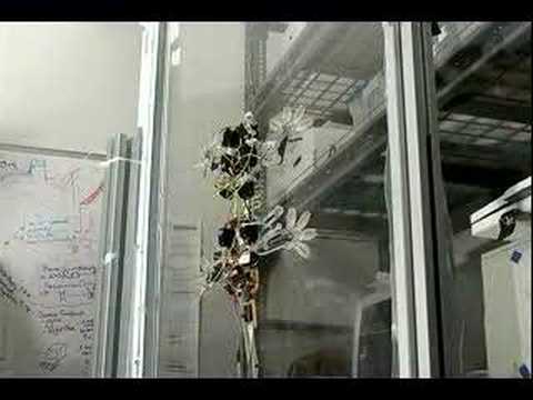 StickyBot Robot taking its first steps - YouTube